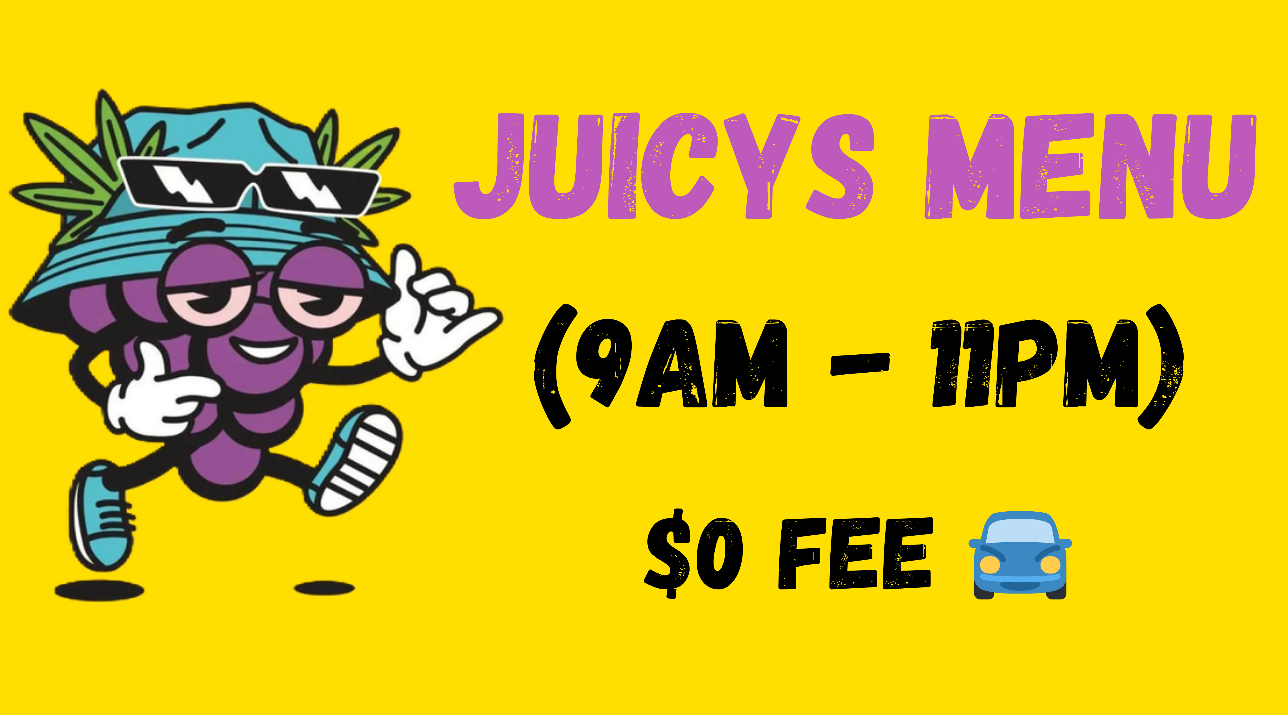 Juicy Buds - Juicy's Menu